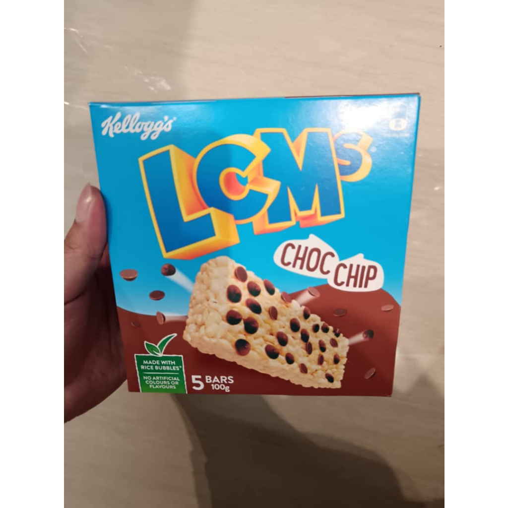 KELLOGG'S LCMS RICE BUBBLES CHOC CHIP/KALEIDOS/YOGHURTY **WITH | Shopee ...