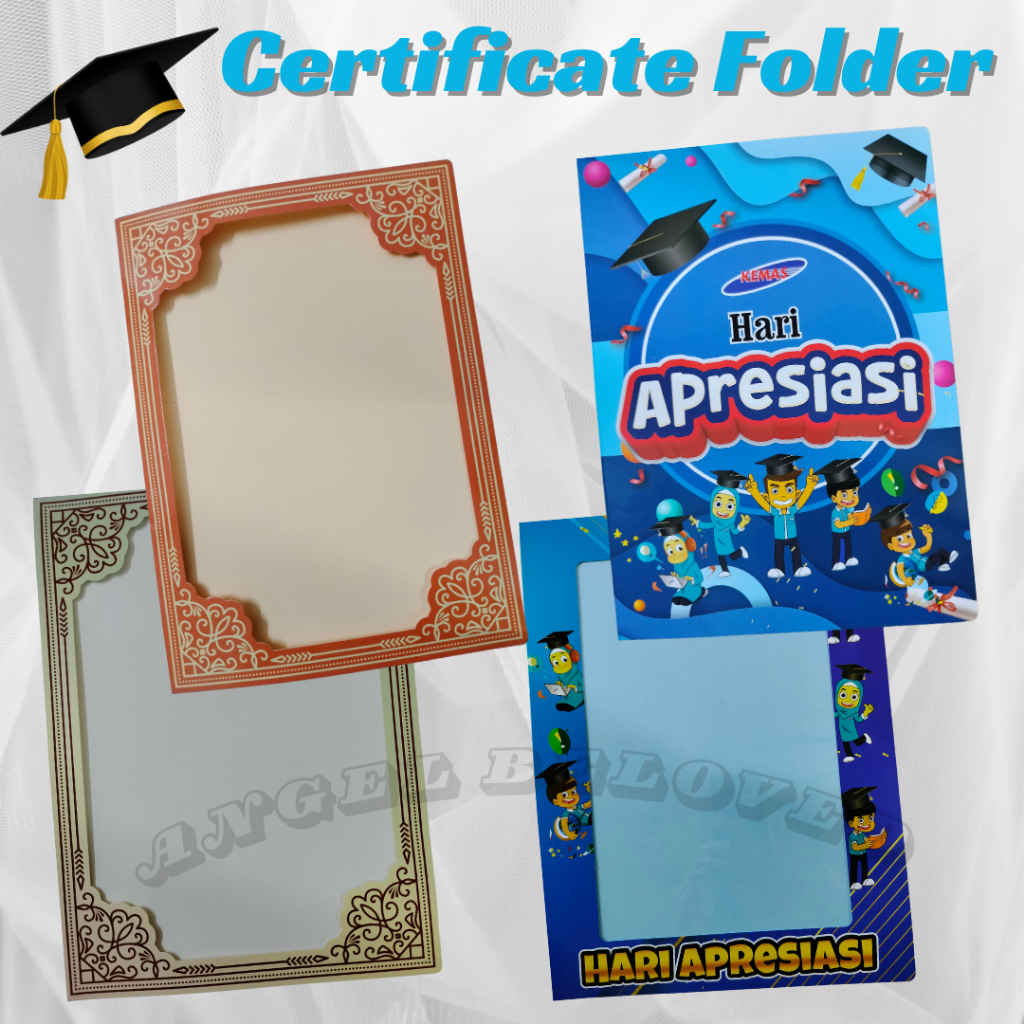 Graduation Certificate Folder / Certificate Holder / A4 Certificate for ...