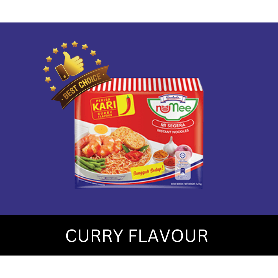 MI SEGERA/INSTANT NOODLES NuMEE 380GM (1 PACK X 5 INSTANT NOODLES ...