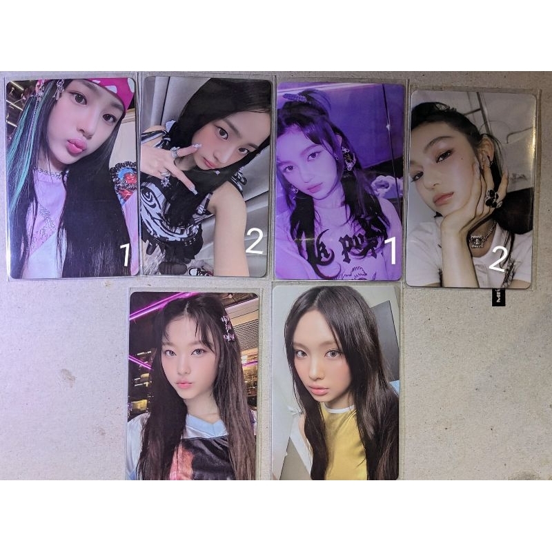 WTS NEWJEANS OFFICIAL PHOTOCARD [GET UP WEVERSE ALBUM B VER.] (READ DESC) | Shopee Philippines