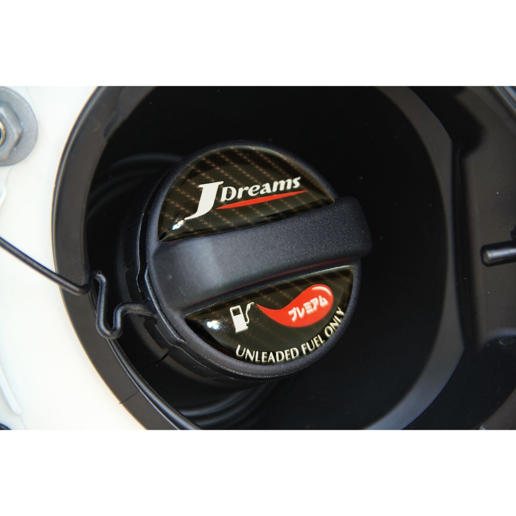 J-Dreams JDM Japanese Fuel Cover Cap Decorative Decal Honda Toyota ...