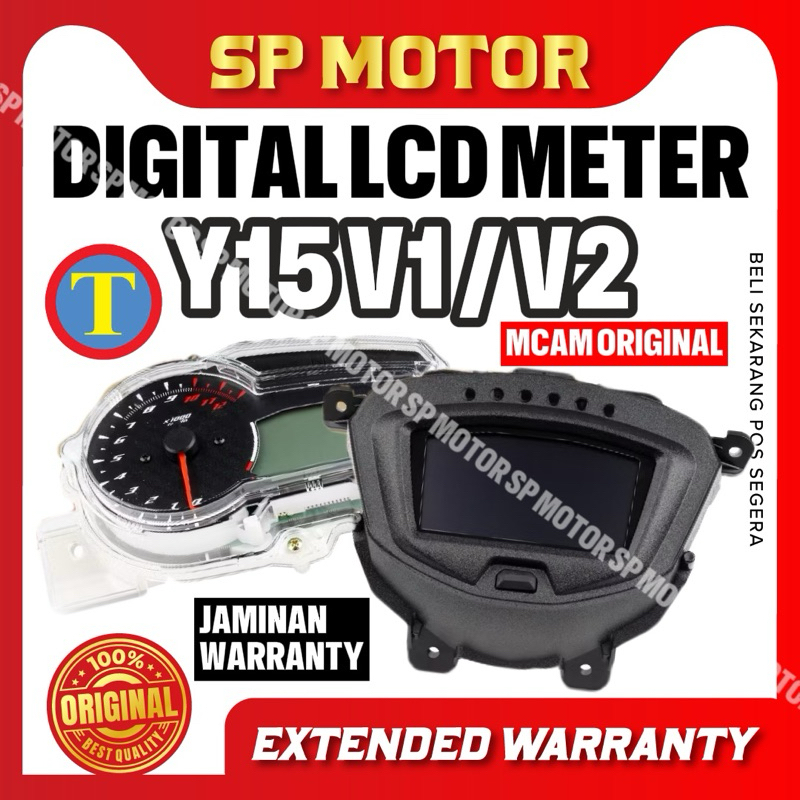 TOBAKI Digital LCD Meter Y15ZR V1 V2 Y15 YSUKU 2PV-H3500 Miter Set ...