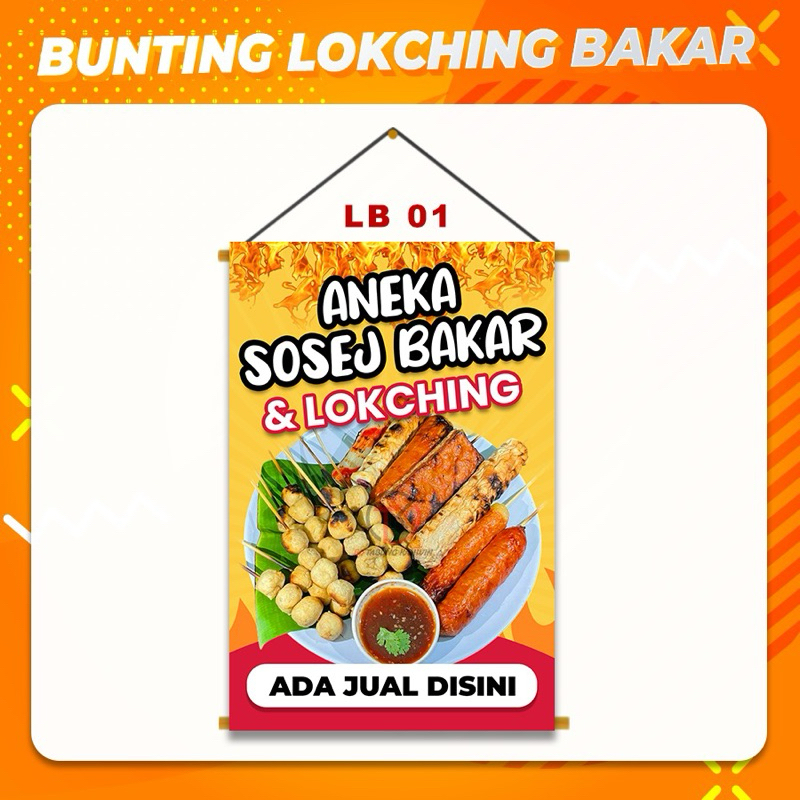 BUNTING LOKCHING & ANEKA SOSEJ BAKAR | Shopee Philippines