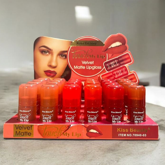 Kiss Beauty Makeup Mekap Long Lasting Waterproof Matte Lip Gloss ...