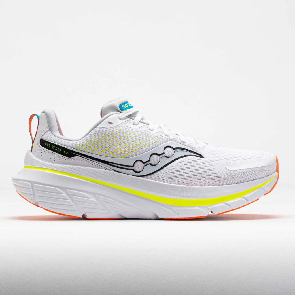 Saucony Guide 17 Men's White / Black | Shopee Philippines