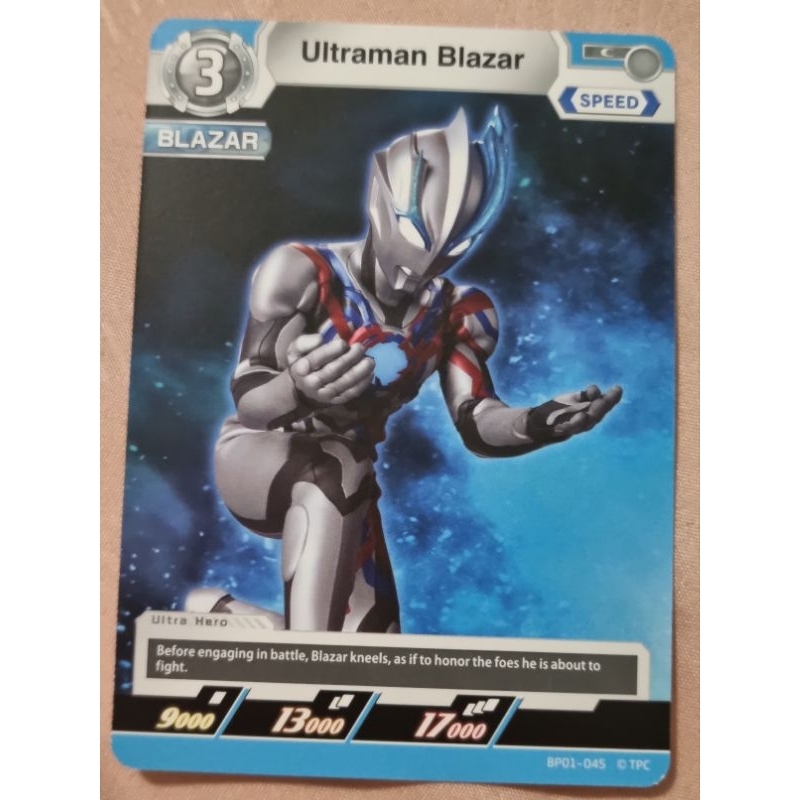 ULTRAMAN TCG BP01: Guardian of the Earth (English)/ Ultraman Blazar/Decker/Arc/Z/Geed/Tector ...