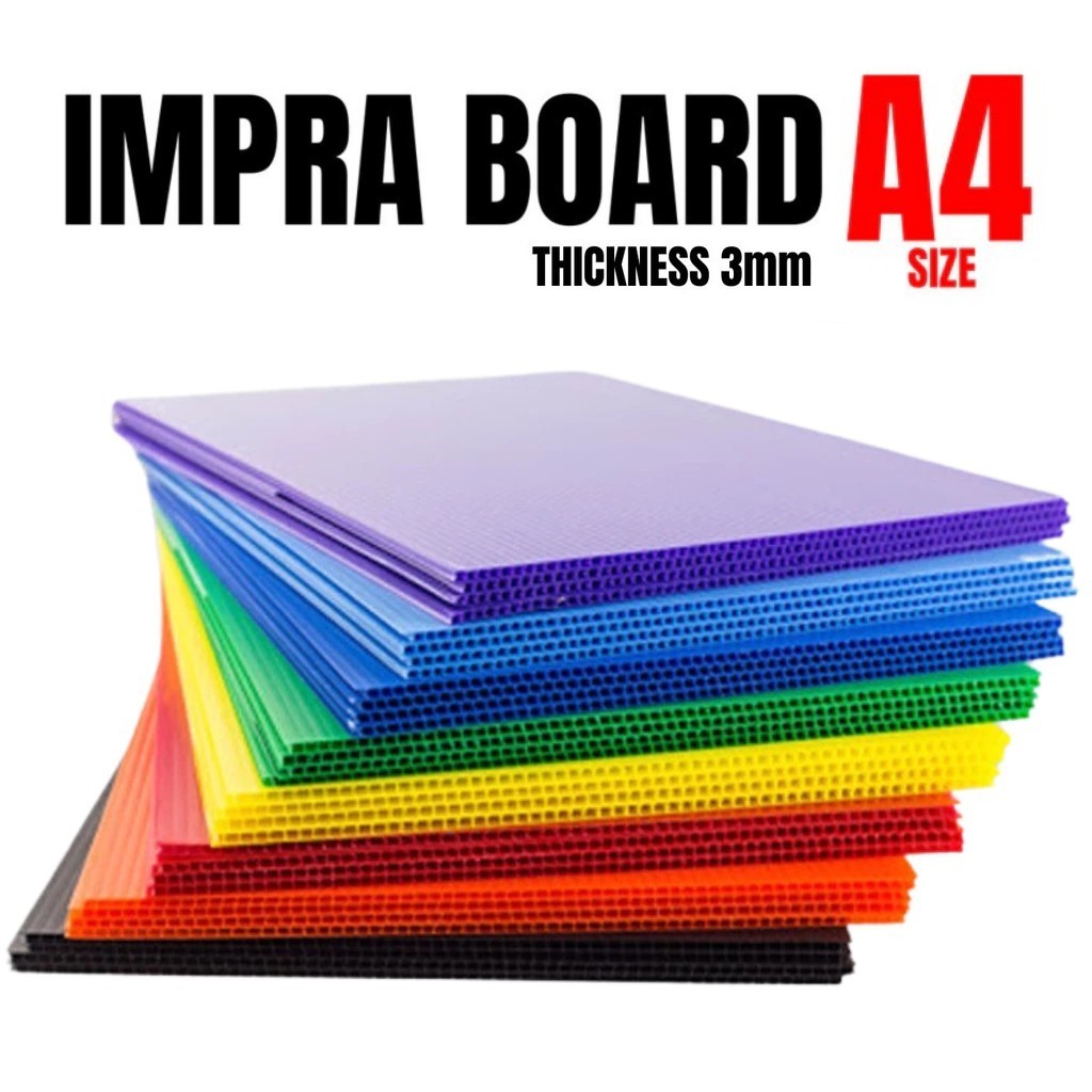 Impra Board A4 Size / Corrugated Board / Straw Board / Advertisement ...