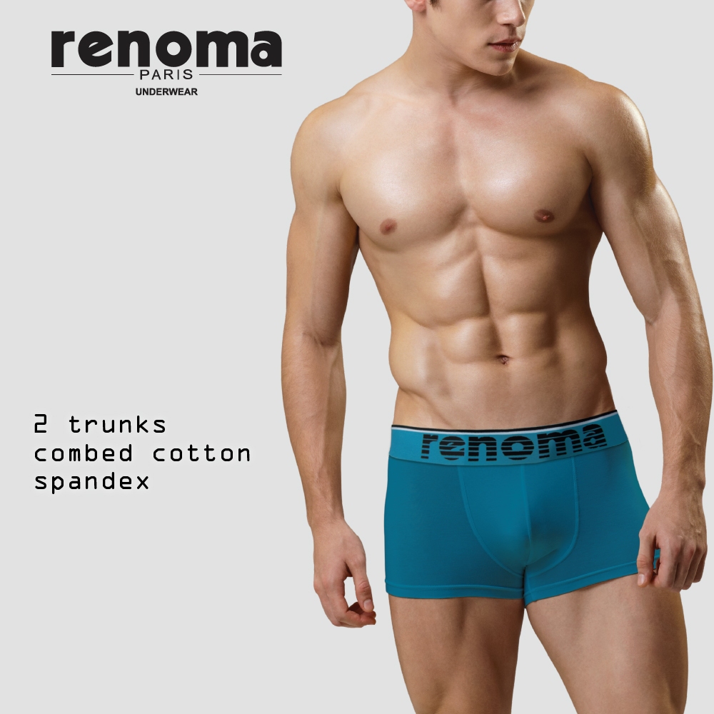 Renoma Underwear Cotton Trunks (2 pcs) | Shopee Philippines