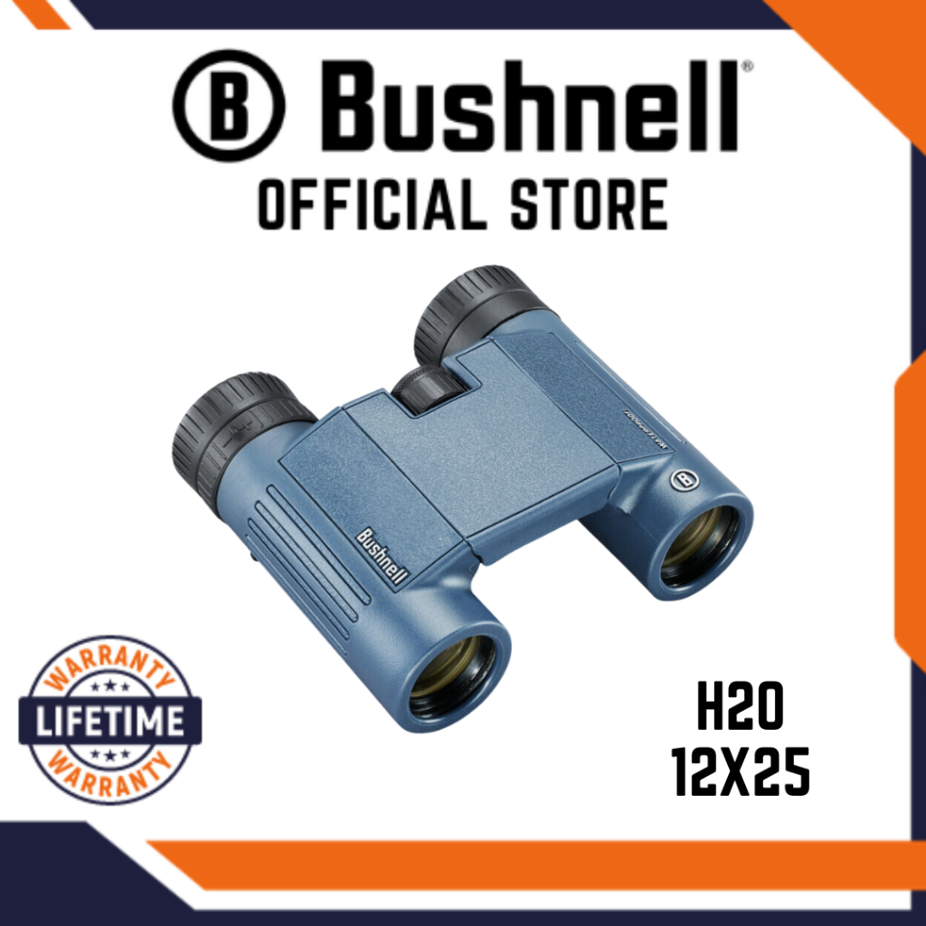 Bushnell H2O 12x25 Waterproof Binoculars (132105R) | Shopee Philippines
