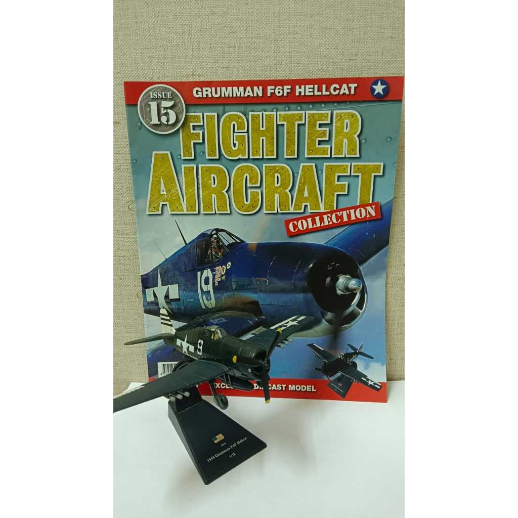USA 1945 Grumman F6F Hellcat - 1:72 FIGHTER AIPCRAFT COLLECTION ...