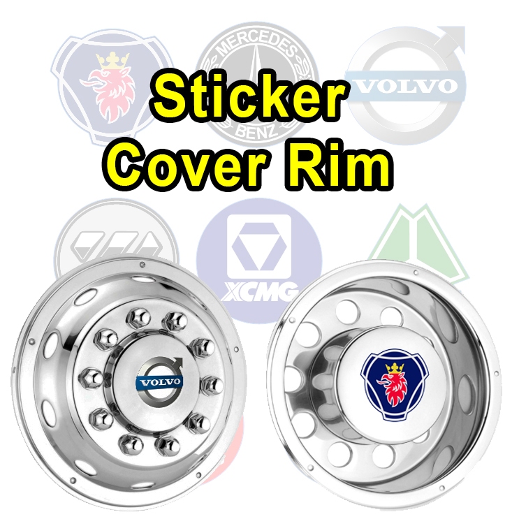 sticker cover rim Scania Volvo Actors Dan lain-lain | Shopee Philippines