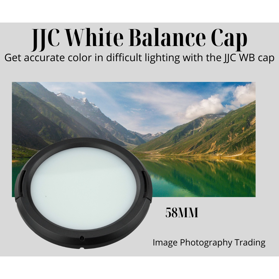 58mm JJC White Balance Cap For Lens Camera | Shopee Philippines