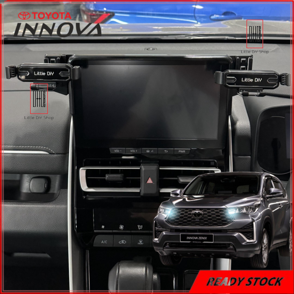 New Toyota Innova Zenix MPV One (1) or Dual (2) Handphone Holder ...