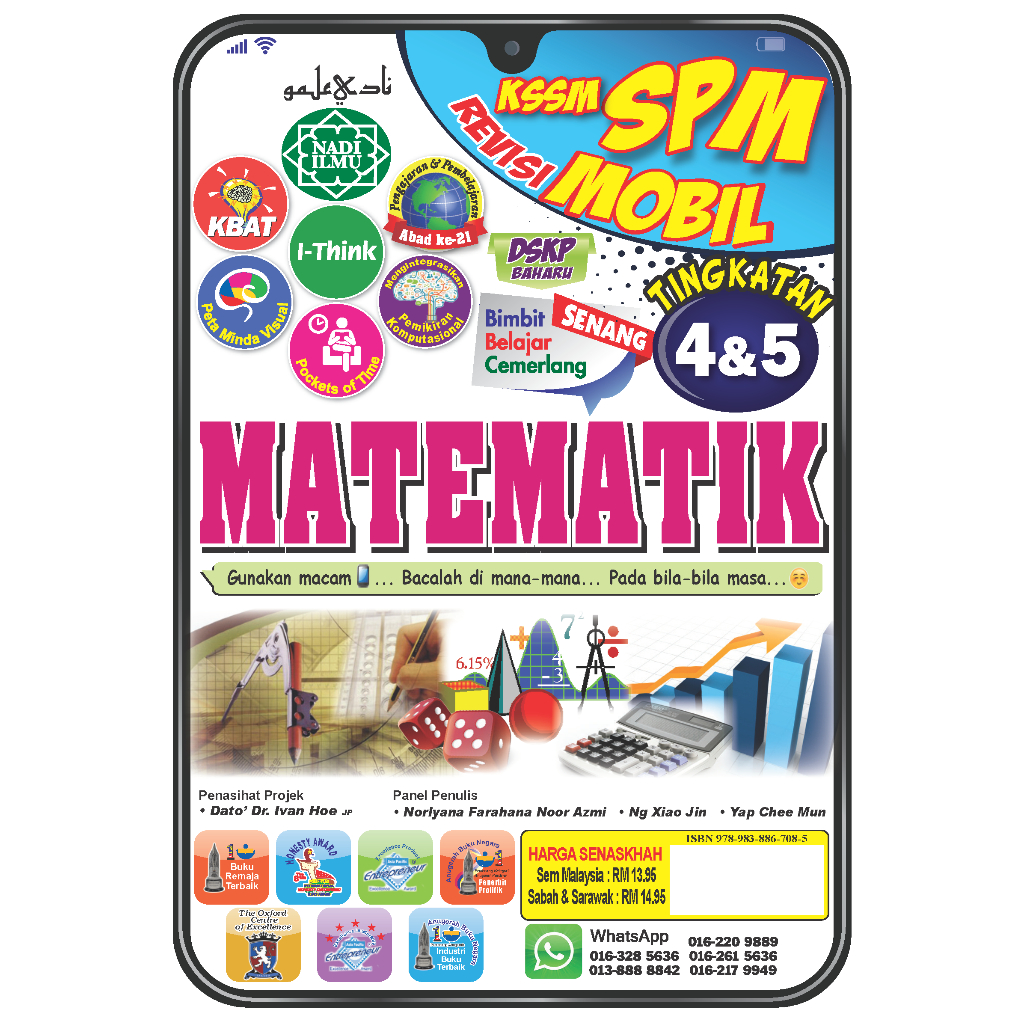 Quick Revision of MATHEMATICS Solid Notes SPM Form 4 and 5 KSSM Mind ...
