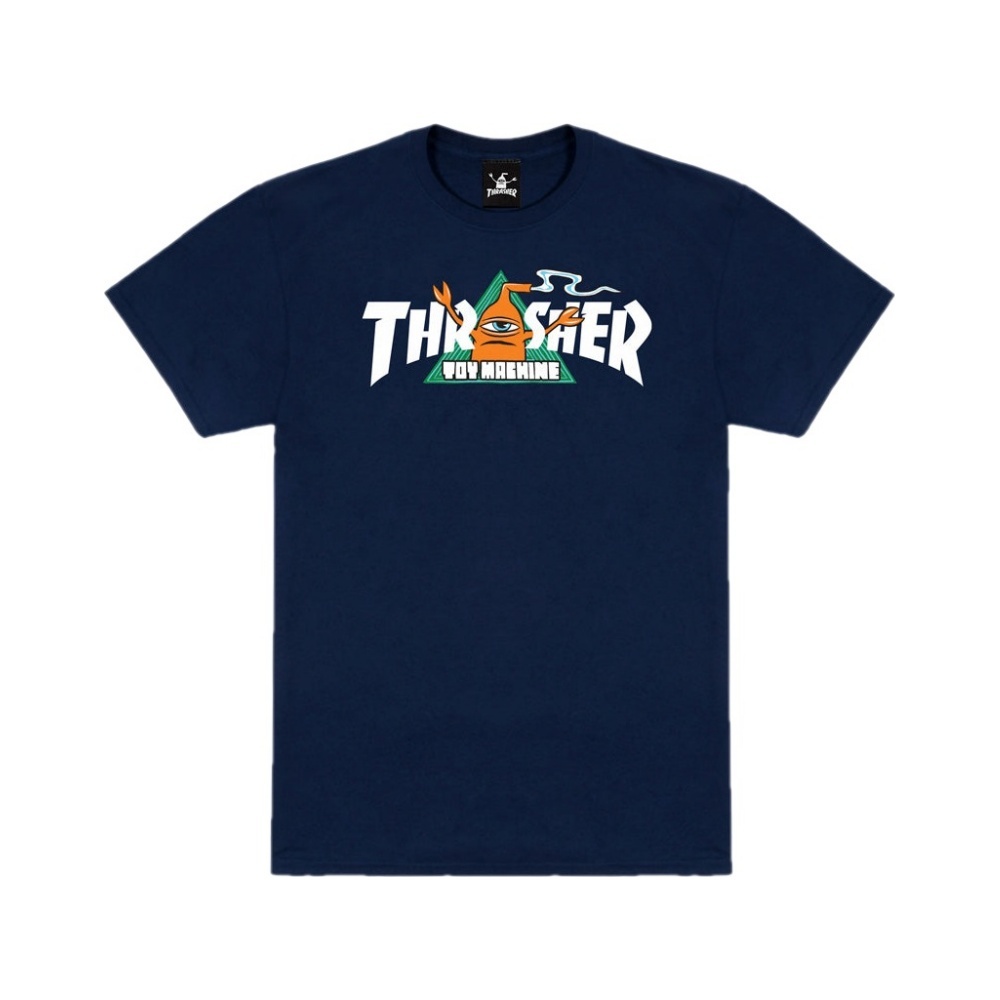 Thrasher x Toy Machine Vortex- Navy | Shopee Philippines