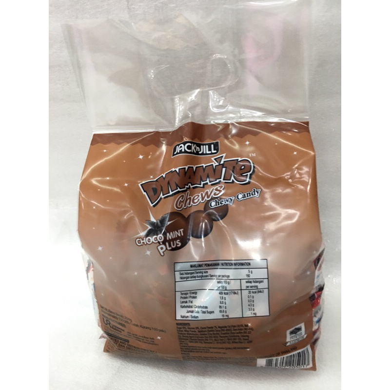 Cloud 9 Dynamite Chews CHOCO Mint Plus Candy 50pcs small pack | Shopee ...