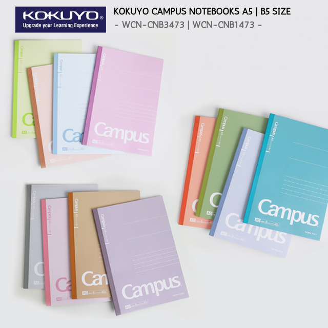 Kokuyo Campus Dotted Line Notebook A5/B5 (1 Pc/8mm/40's) | Shopee Philippines