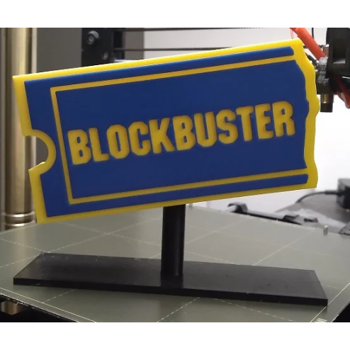 Blockbuster Sign (Size 130mm x 120mm x 35 ) | Shopee Philippines