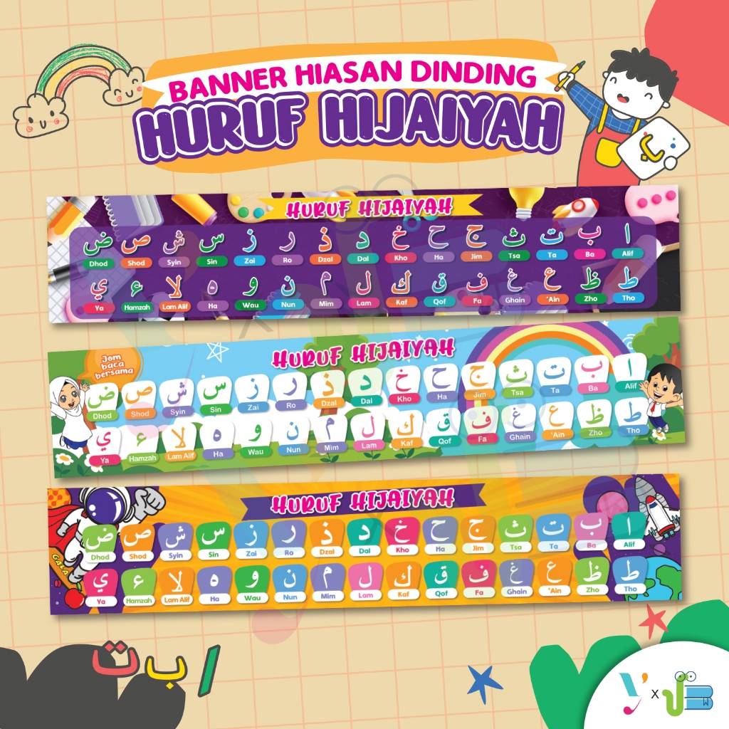HIASAN DINDING Class WALL DECORATION BANNER, TADIKA, PRESCHOOL ...
