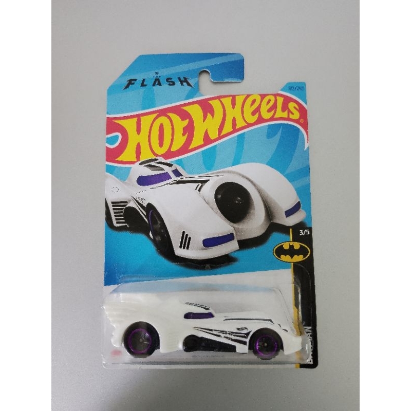 Hot Wheels Batmobile The Flash white | Shopee Philippines