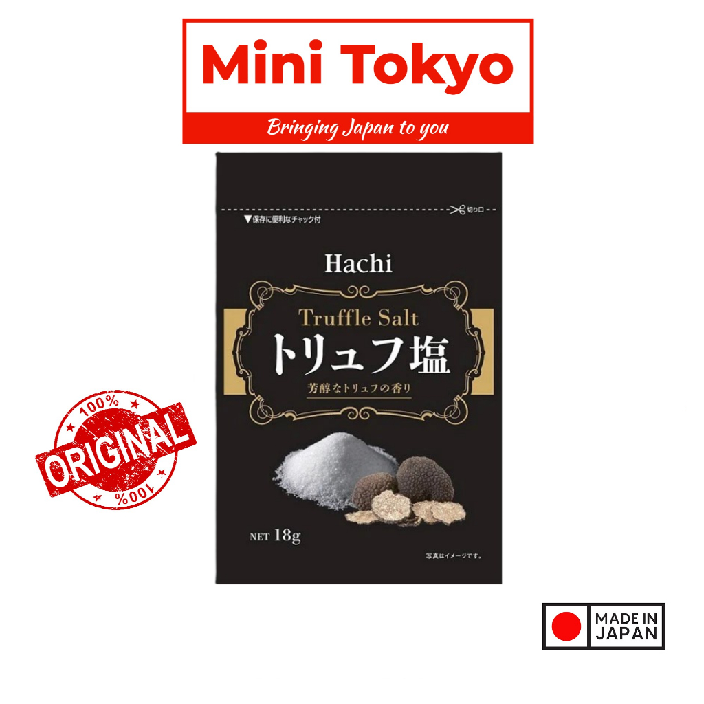 Hachi Foods Truffle Salt 18g Gourmet Seasoning with Rich Truffle Flavor ...
