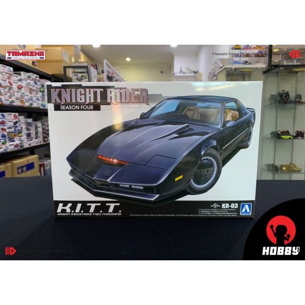 Aoshima Knight Rider Knight 2000 K.I.T.T. Season IV (Scale 1/24 ...