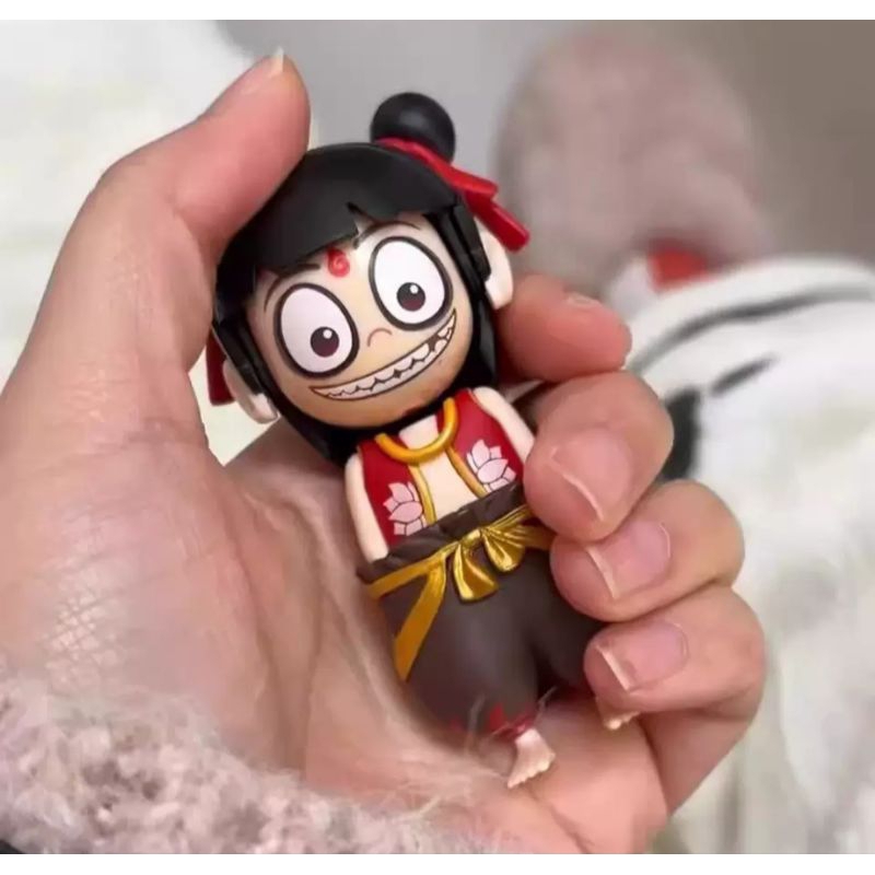 Nezha Face-changing Toy Press Head Face-changing Emoticon Pack/Nezha's ...