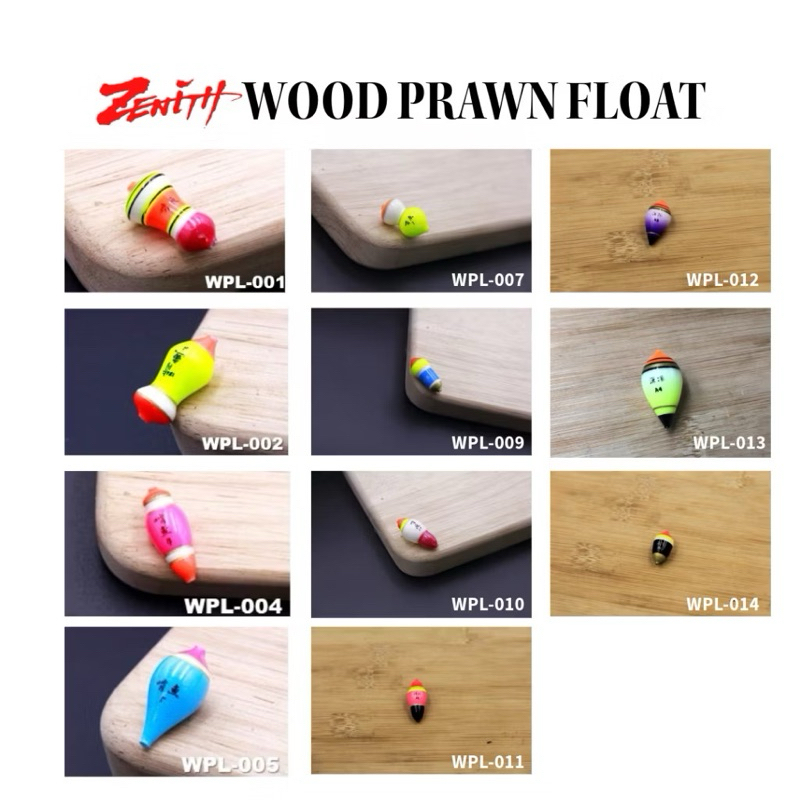 Zenith WOOD PRAWN FLOAT SHRIMP FLOAT | Shopee Philippines