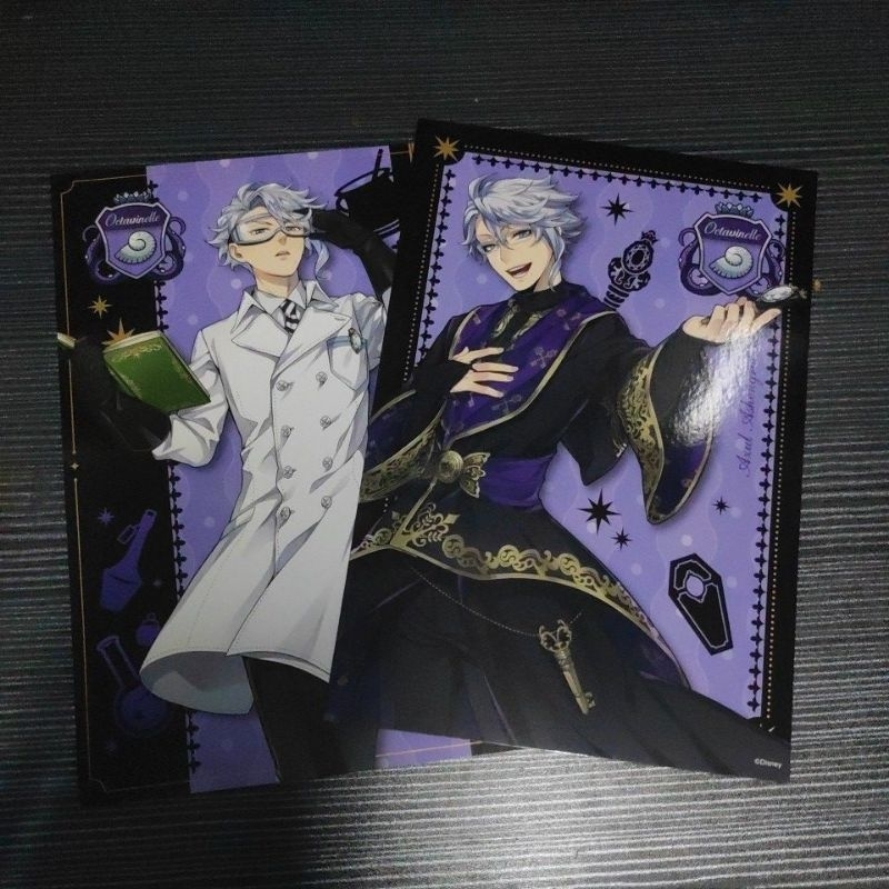 Twst / Twisted Wonderland Azul Ashengrotto Official Postcard | Shopee ...