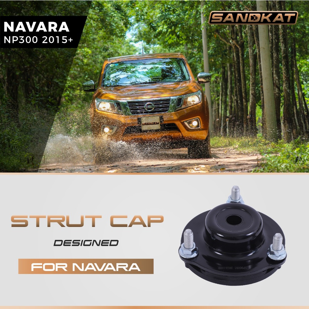 SANDKAT 4WD Nissan Navara NP300 Strut Cap Absorber Mounting | Shopee ...