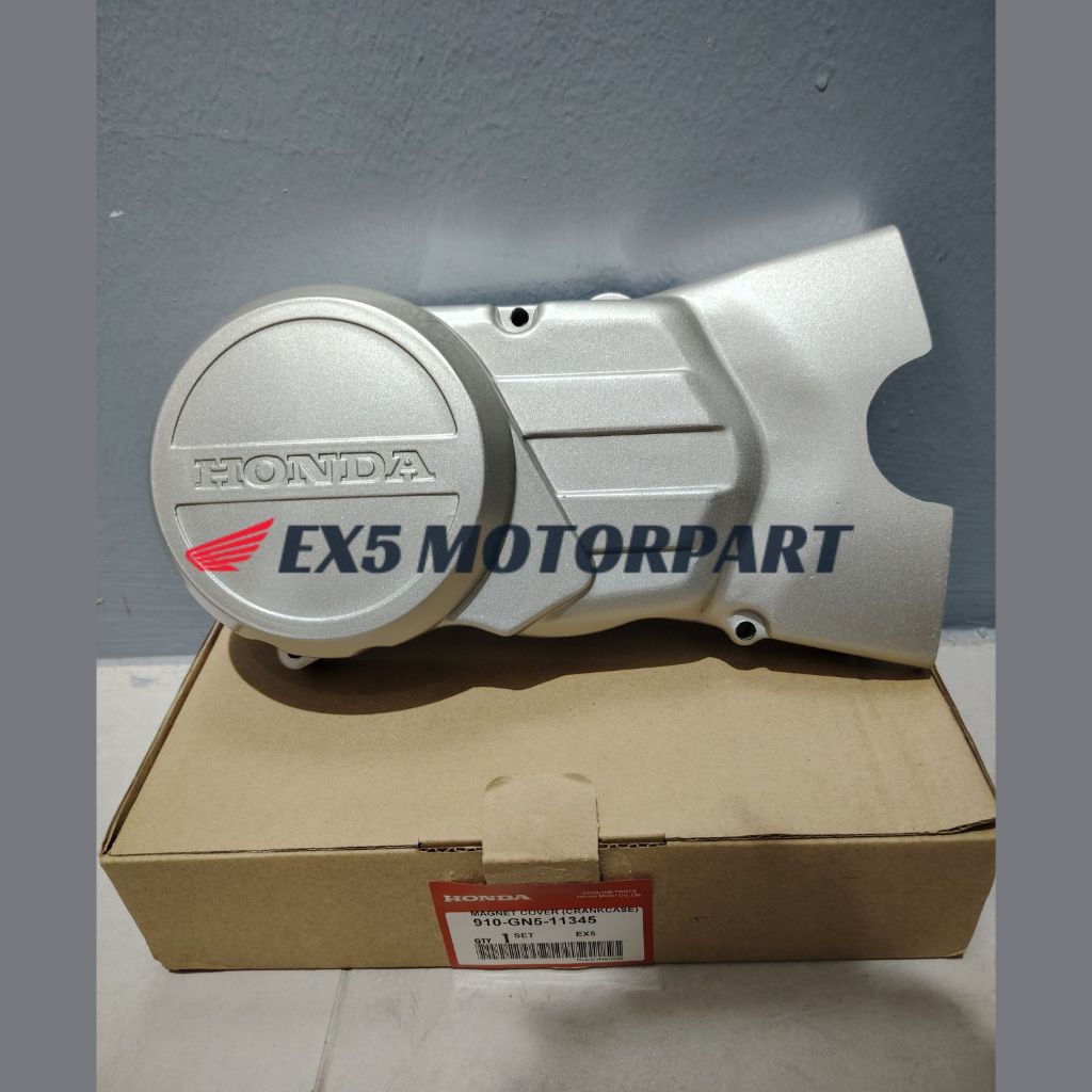 HONDA EX5 HIGH POWER MAGNET COVER/CRANKCASE COVER(GREY) | Shopee ...