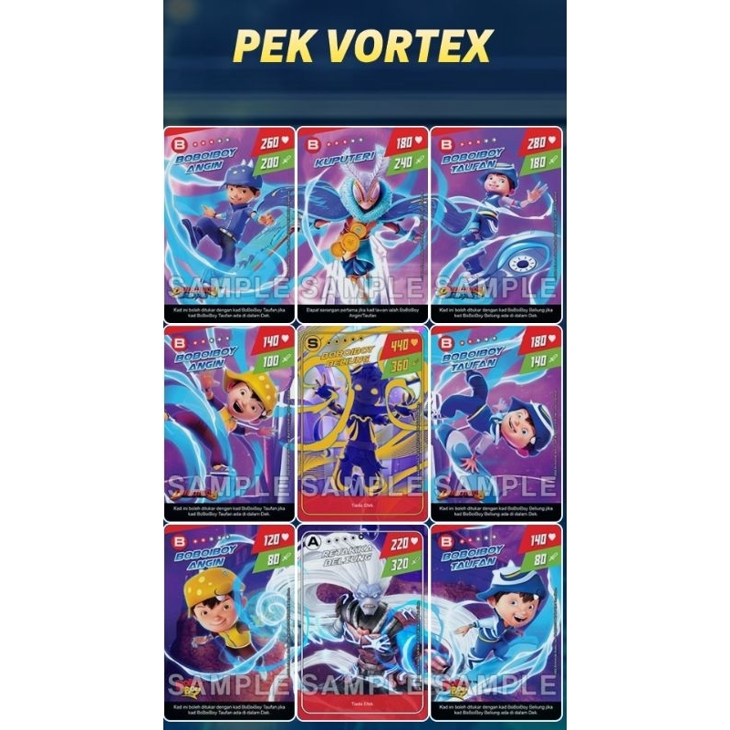 BOBOIBOY BELIUNG 1 SET (PEK VORTEX) | Shopee Philippines