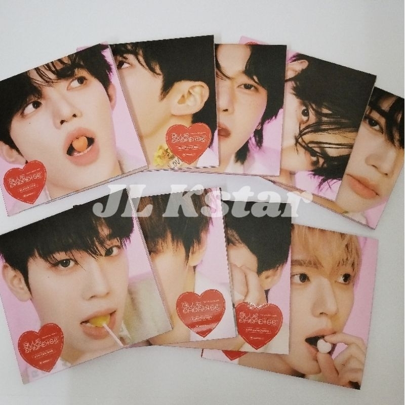 ZB1 ZEROBASEONE BLUE PARADISE UNSEALED DIGIPACK ALBUM WITHOUT PHOTOCARD ...