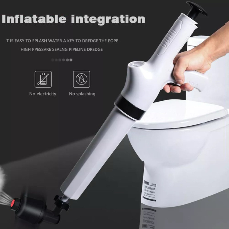 High pressure pump cleaner air drain blaster plastic bathroom shower ...