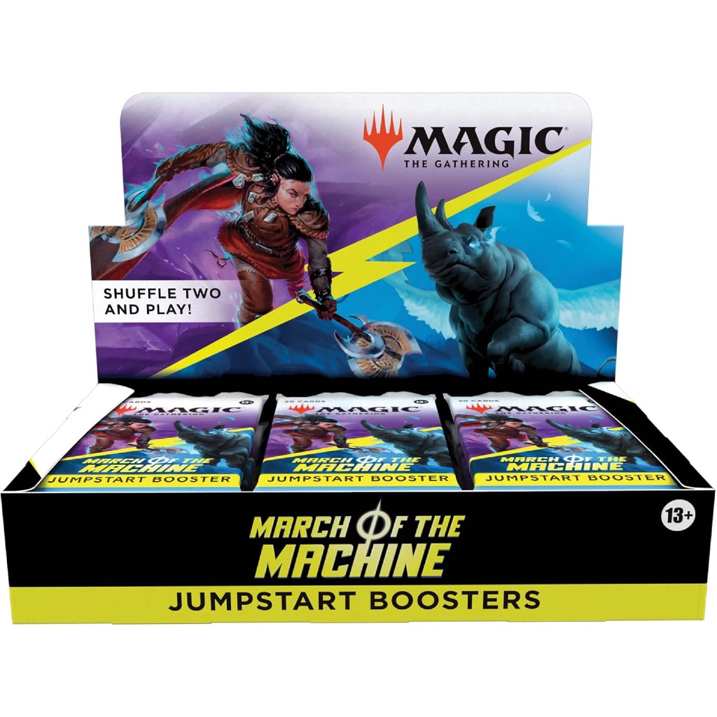 Magic: The Gathering March of the Machine Jumpstart Booster Box 18 ...