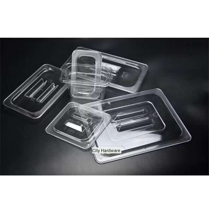 AS Plastic Food Pan Cover Buffet Tray Plastic Cover/ Tudung Penutup ...