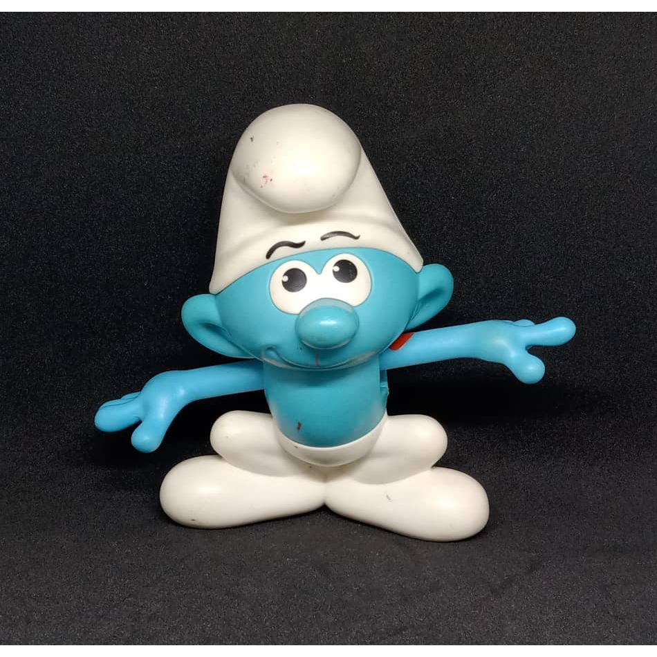 THE SMURFS MOVIE HEFTY SMURF 2016 BURGER KING KIDS MEAL TOY USED ...