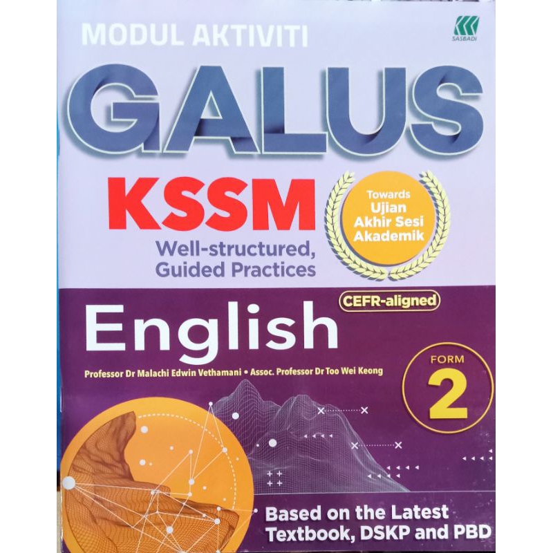 MODUL AKTIVITI GALUS ENGLISH FORM 2 KSSM | Shopee Philippines