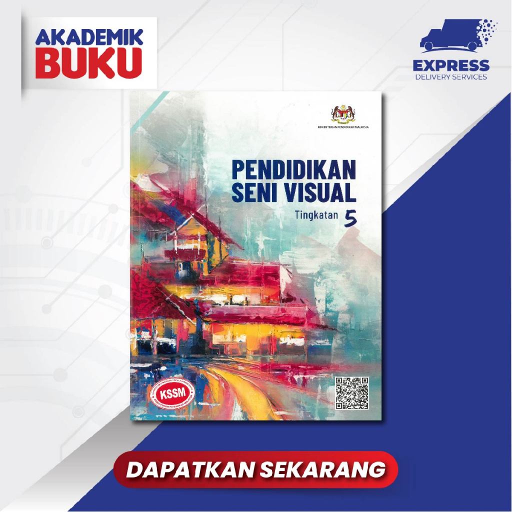 Academic Master's Library Book Visual Arts Education Textbook Form 5 ...