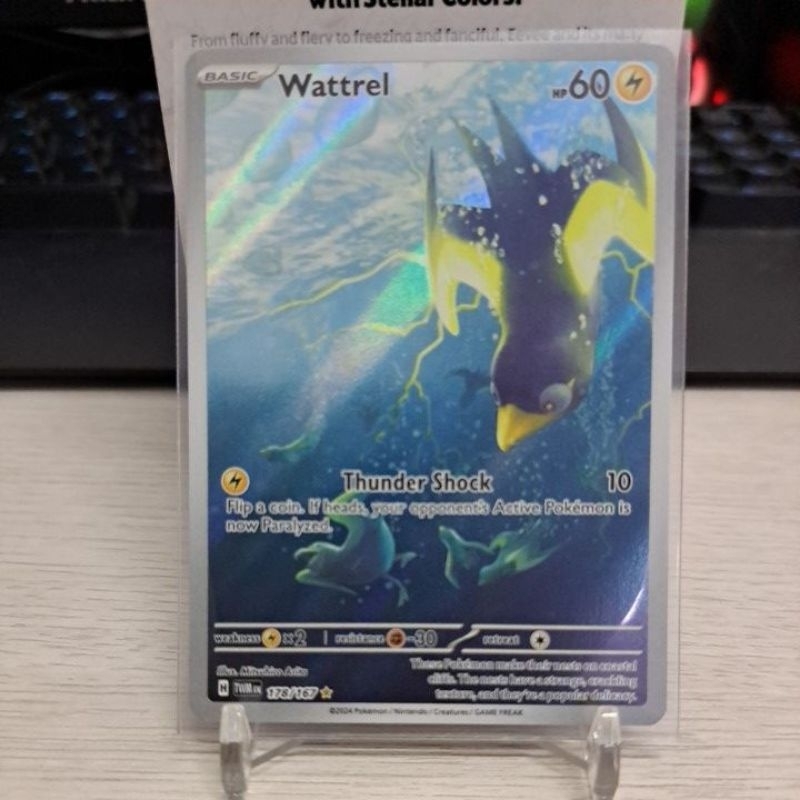 Pokemon TCG Wattrel 178/167 (PAR) | Shopee Philippines