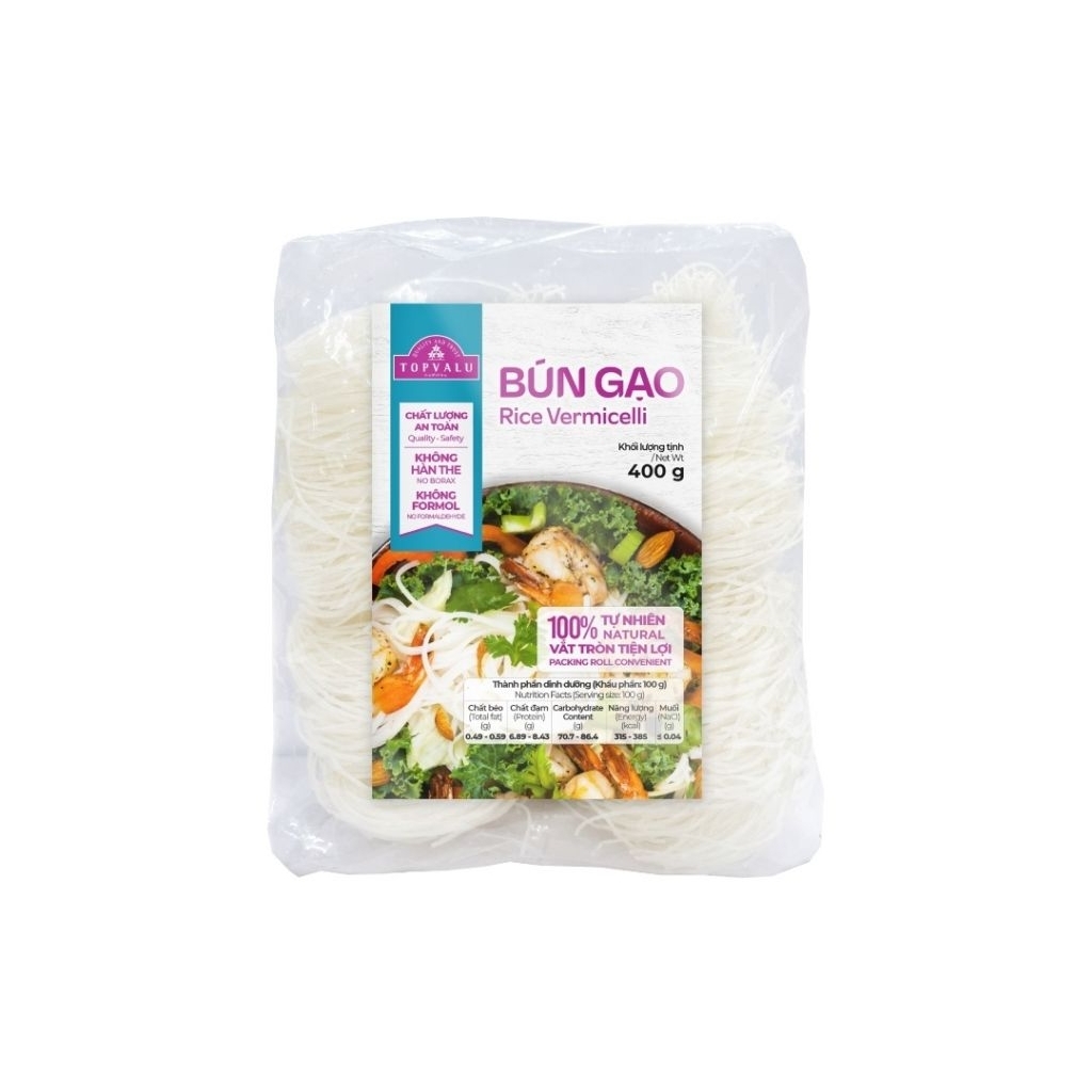 TOPVALU Halal Rice Vermicelli 400g | Shopee Philippines
