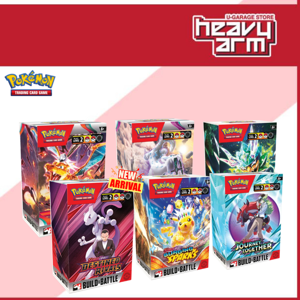 Pokemon TCG Build & Battle Box Destined Rivals Journey Together ...