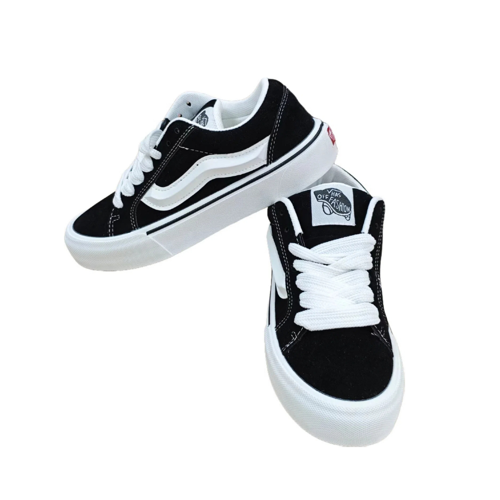 FKNF Knu Skool Black White Classic FKNF Oldksool Shoes For Men Women Hypebeast Sty | Shopee ...