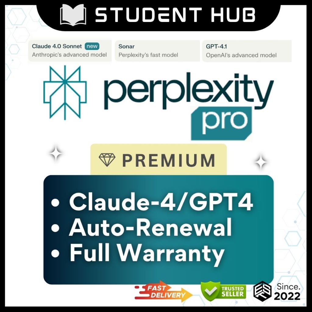 Perplexity AI Pre | GPT4.1 Alternative | Sonar Claude 4 & Deepseek r1 | Shopee Philippines