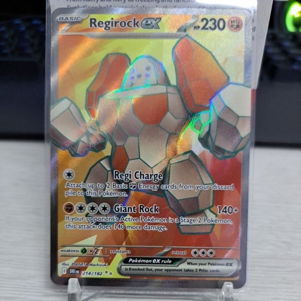 Pokemon TCG Regirock EX (DRI) | Shopee Philippines