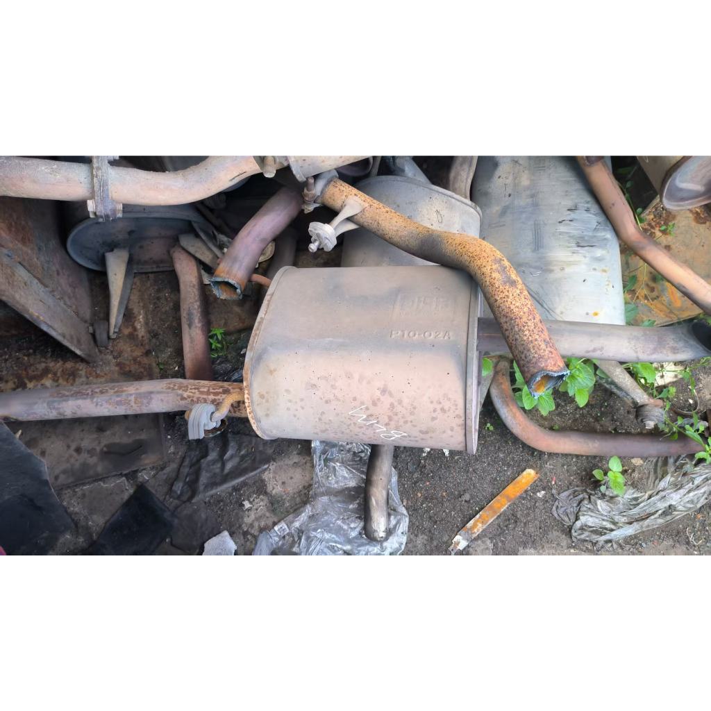 PROTON SAGA BLM REAR MUFFLER EKZOS MUFFLER (USED) | Shopee Philippines