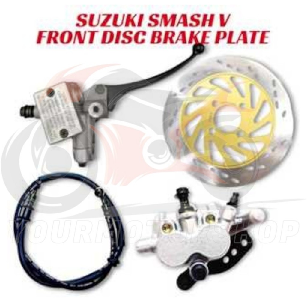 Suzuki SMASHV SMASH V Front Disc Brake Pump Set Master Pump Caliper ...