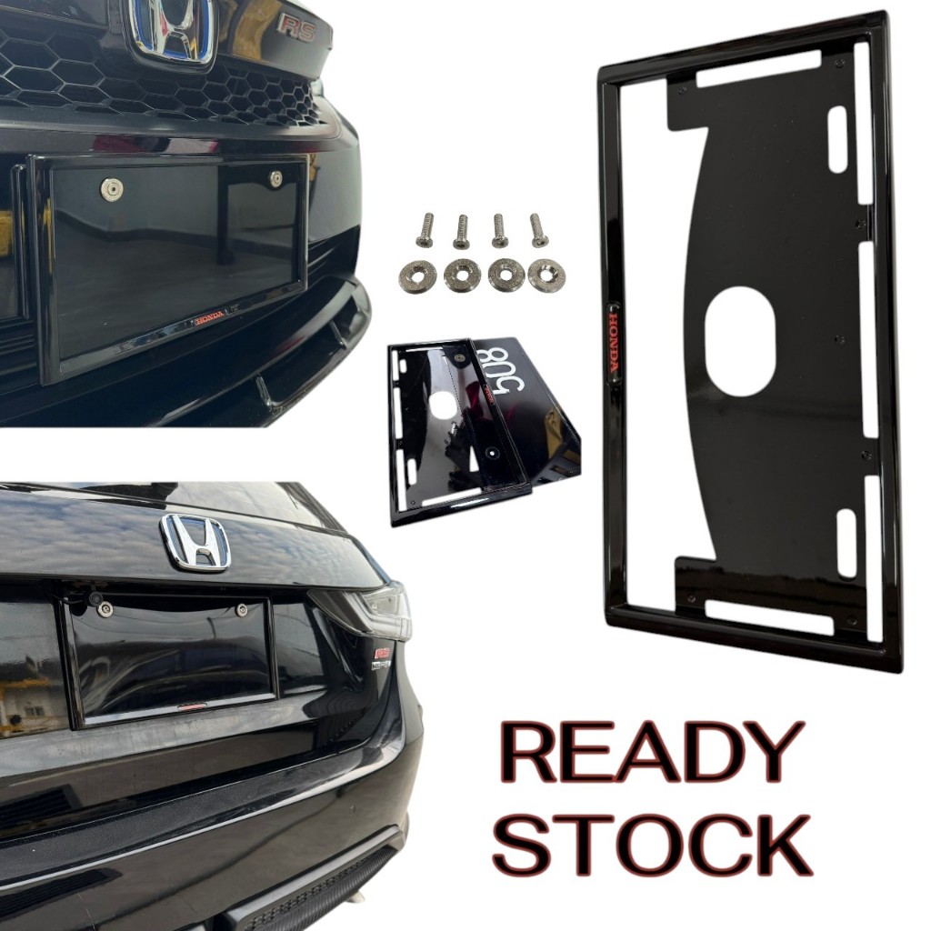 frame plate hitam honda tag merah papan plat hitam honda tag merah ...