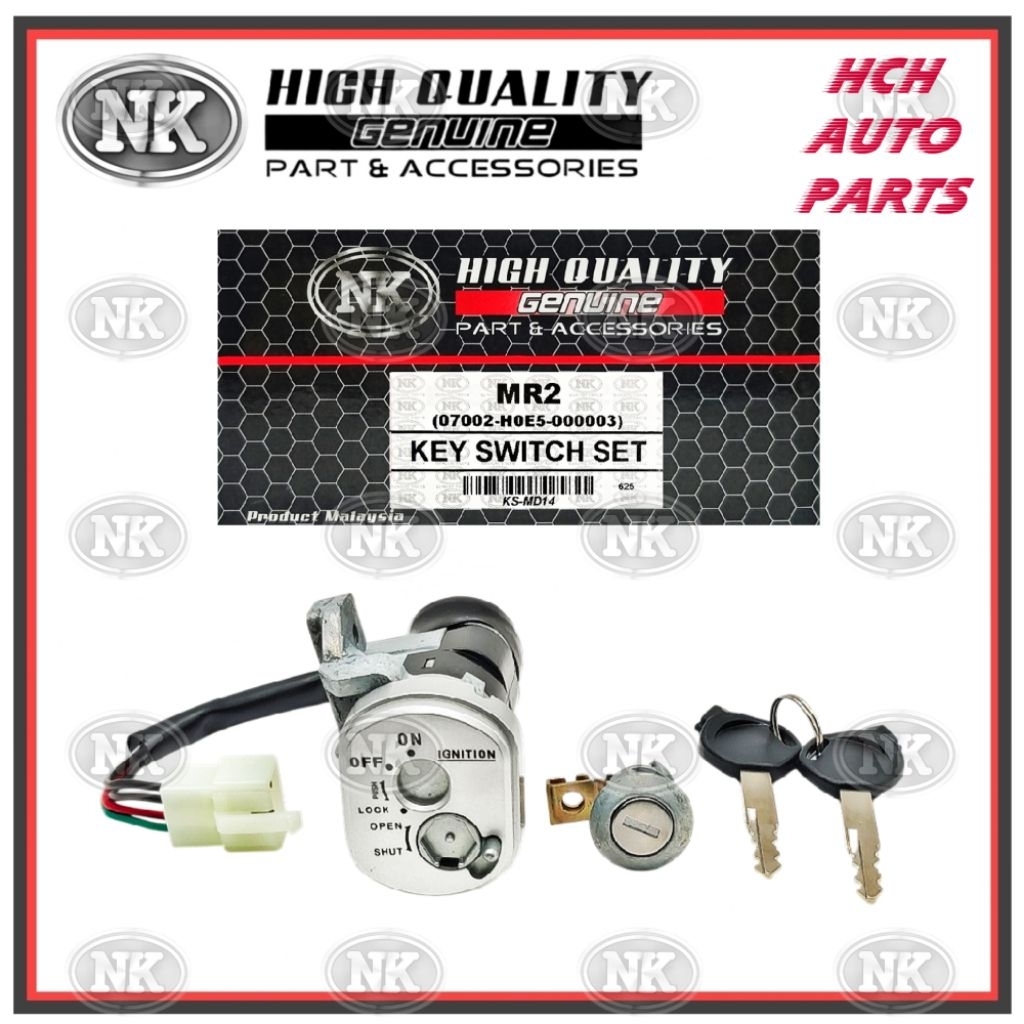 KEY SWITCH SET - MODENAS - MR2/ KRISS MR2 - 07002-H0E5-000003 (NK ...