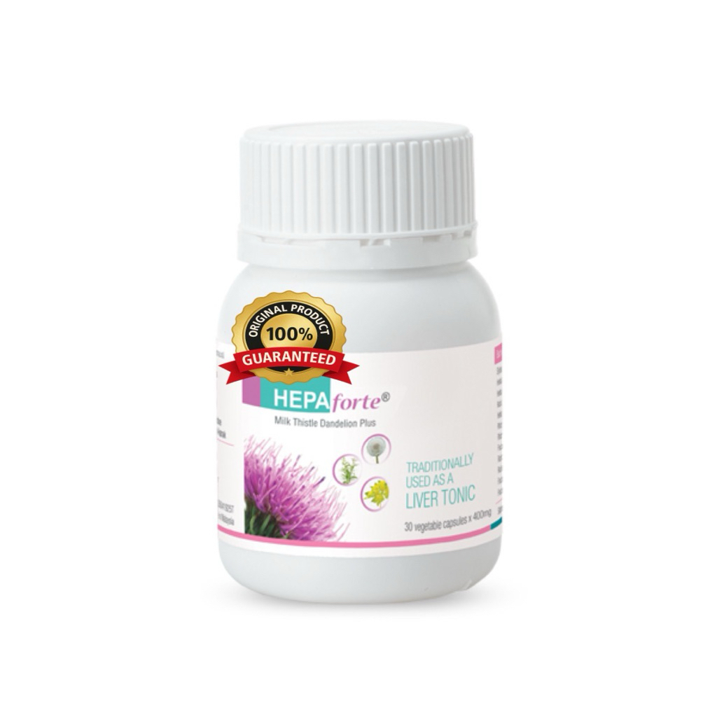 N N Hepaforte Milk Thistle Dandelion Plus (30 vegetable capsules ...